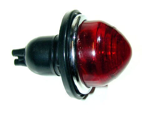 Morris Minor Stop/Tail Light-Complete - Domed Red Lens | Minor Magic